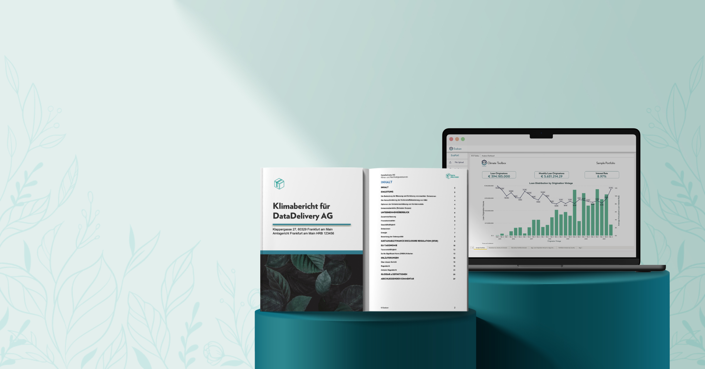 ESG Reporting Data Analytics and Visualization Software - Exaloan